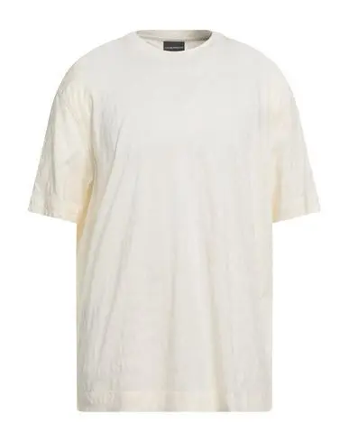 Emporio Armani T-shirt Ivory Size Cotton - White
