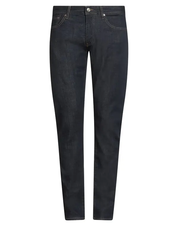 Armani Exchange Skinny Jeans With Logo - Blue