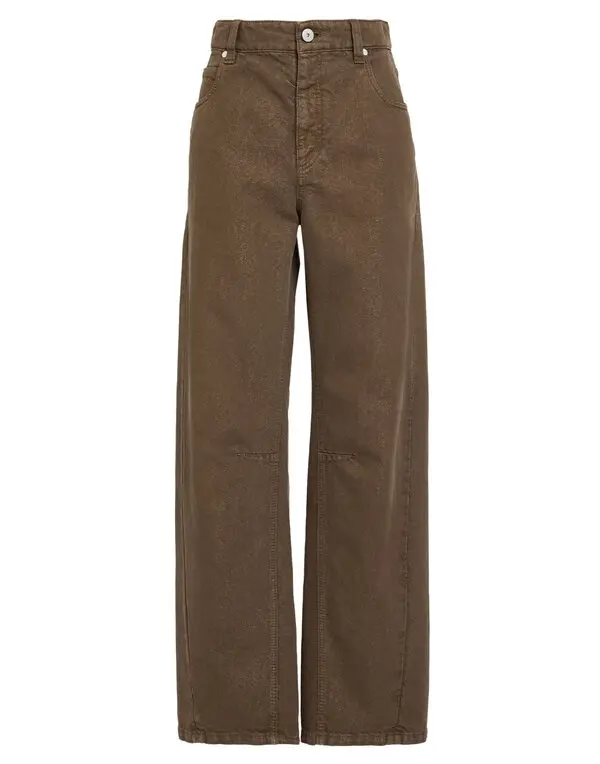 Brunello Cucinelli Straight-leg Jeans With Logo Detail