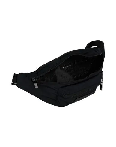 Armani Exchange Belt Bag In Polyamide And Polyester - Black