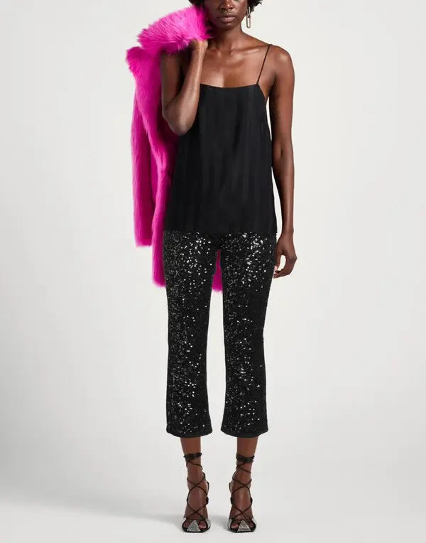 EMMA & GAIA Straight-leg Jeans With Appliqués And Sequins