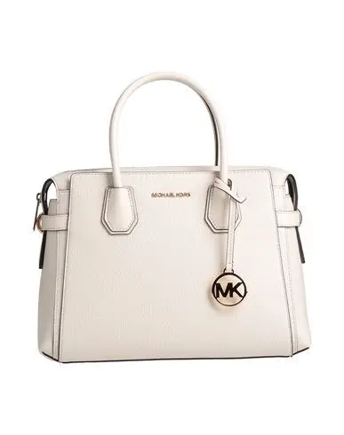 Michael Kors Handbag With Detachable Shoulder Strap - White