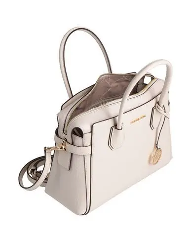 Michael Kors Handbag With Detachable Shoulder Strap - White