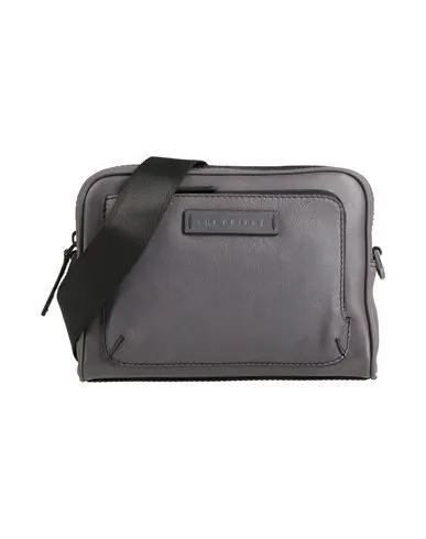 THE BRIDGE Leather Cross-body Bag - Grey