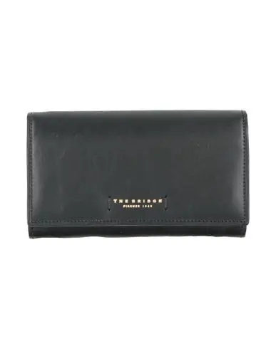 THE BRIDGE Wallet Leather - Black