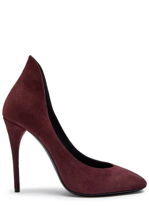 Alaïa Décoletté 110 Suede Pumps