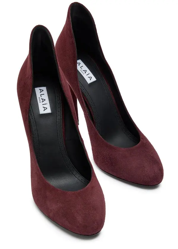 Alaïa Décoletté 110 Suede Pumps