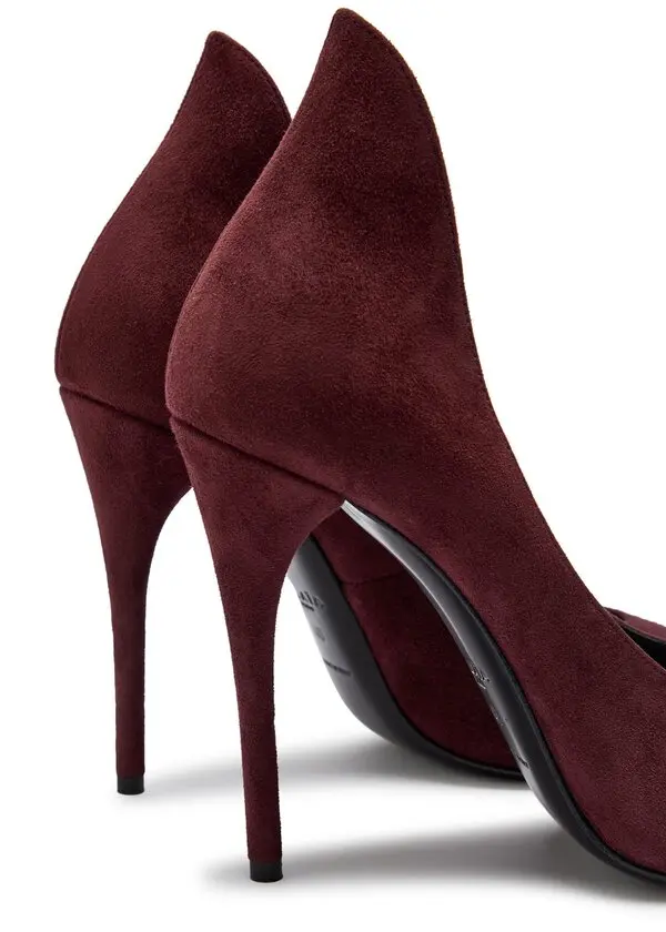 Alaïa Décoletté 110 Suede Pumps