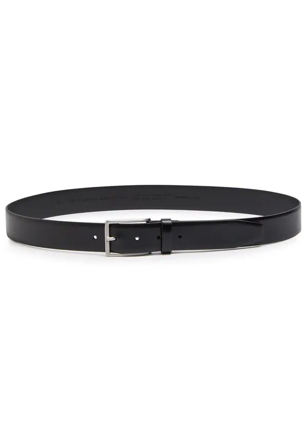 BOSS Leather Belt - Black