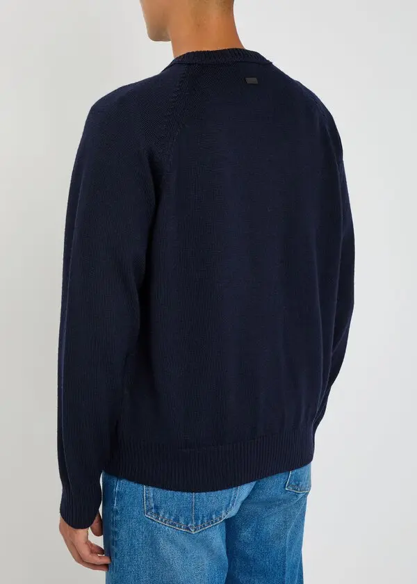 TOD'S Wool Jumper - Navy