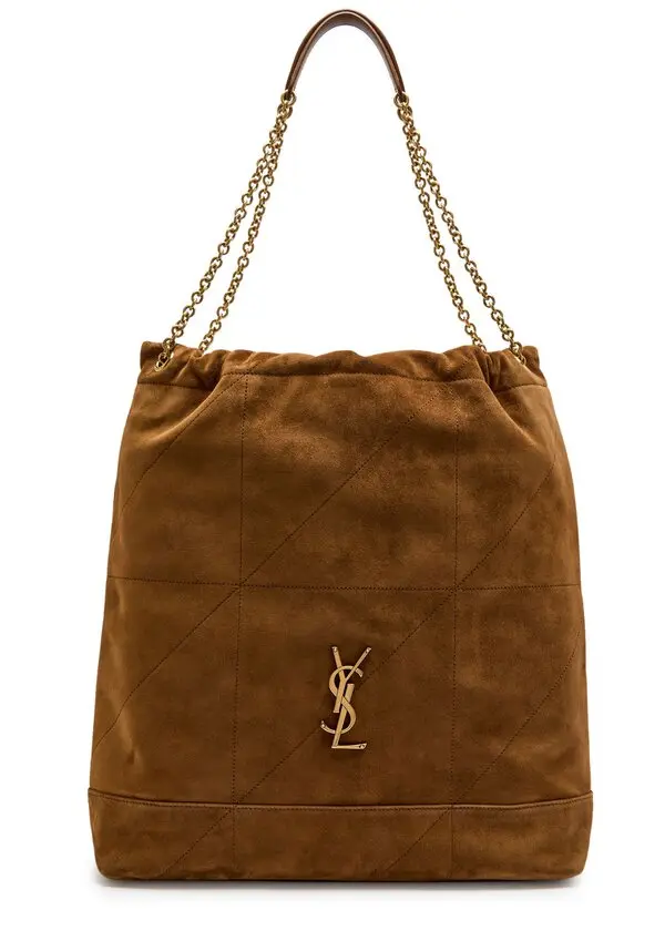 Saint Laurent Jamie Pouchon Large Shoulder Bag - Brown