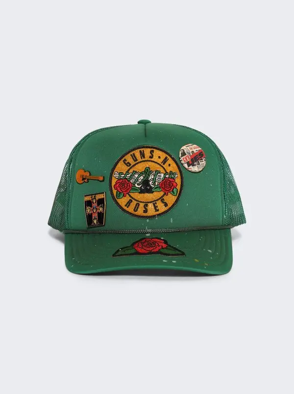 MadeWorn Guns N' Roses Trucker Hat - Green
