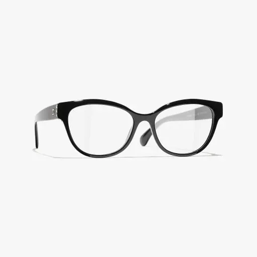 Chanel Butterfly Eyeglasses - Black