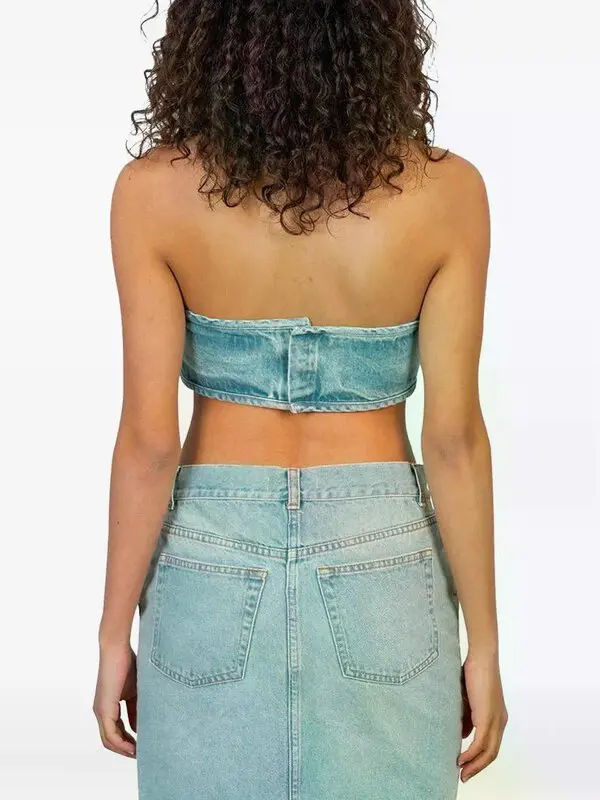 Gimaguas Luna Studded Denim Top