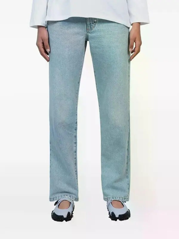 Gimaguas Washed Straight Leg Jeans