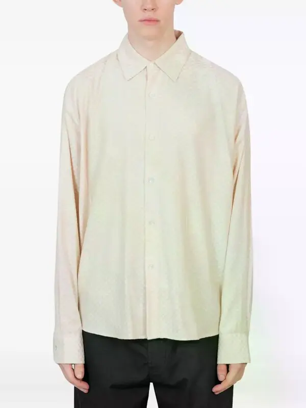 VOUS DÉCIDEZ Check-pattern Long-sleeve Shirt