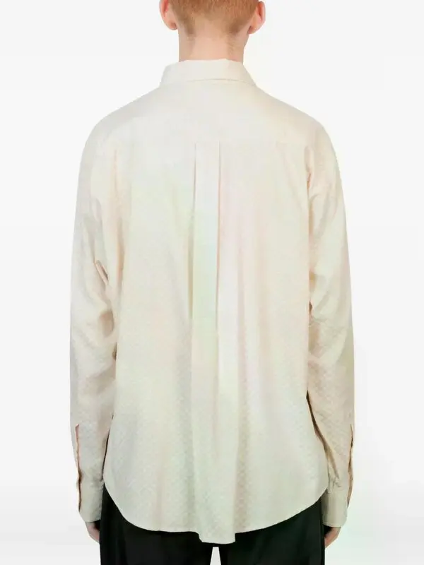 VOUS DÉCIDEZ Check-pattern Long-sleeve Shirt