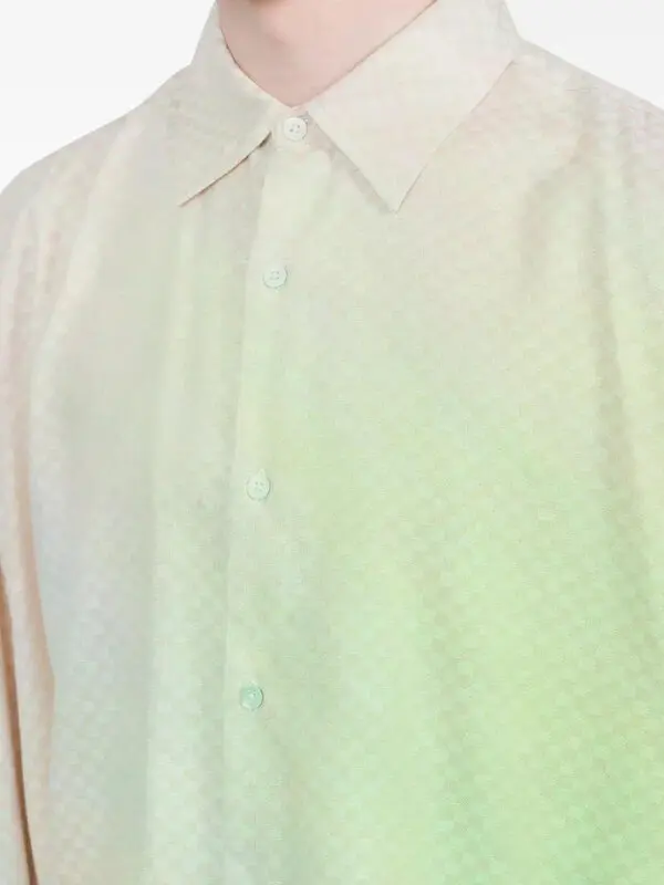 VOUS DÉCIDEZ Check-pattern Long-sleeve Shirt