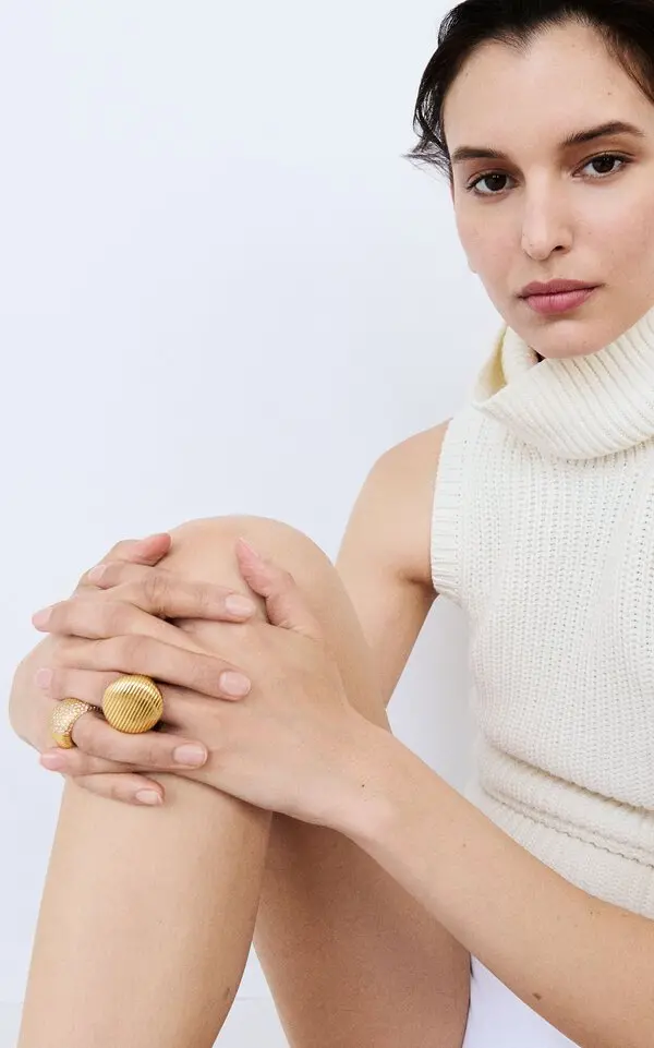 PAMELA ZAMORE Isla 18k Yellow Ring