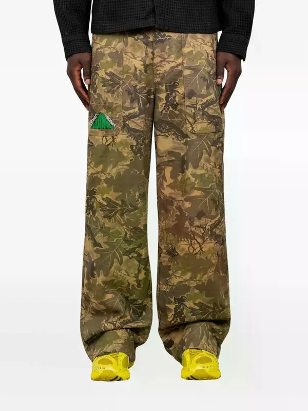 BRAIN DEAD Camouflage-print Cargo Pants