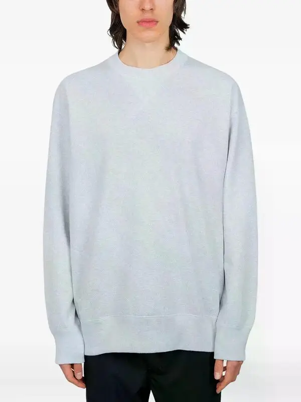 Comme Des Garçons Button Detailed Crew-neck Sweatshirt