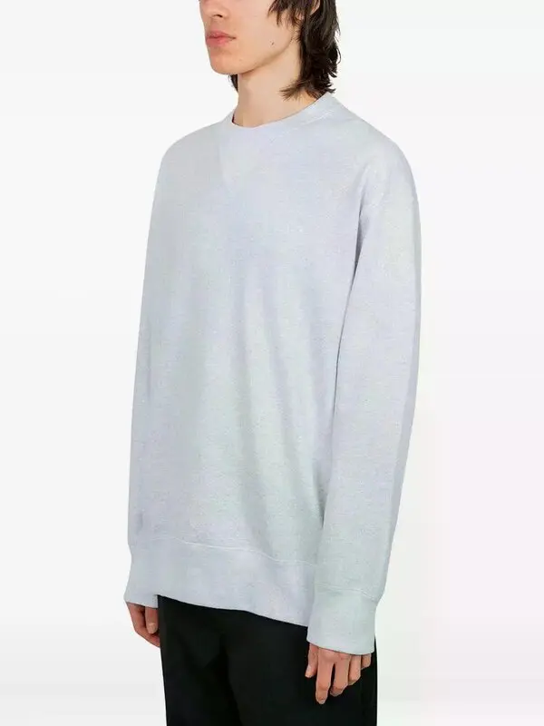 Comme Des Garçons Button Detailed Crew-neck Sweatshirt