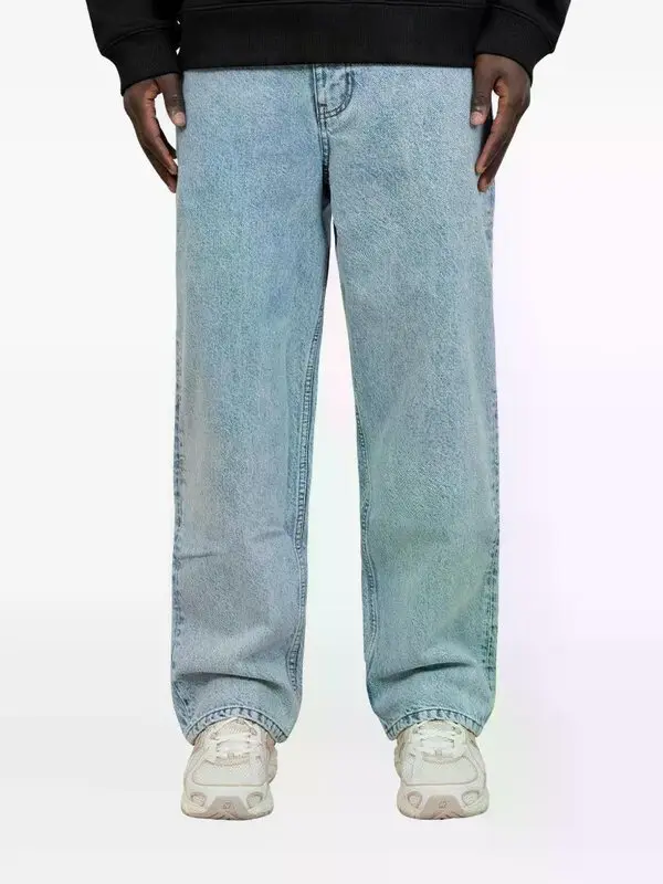 PATTA Embroidered Logo Jeans