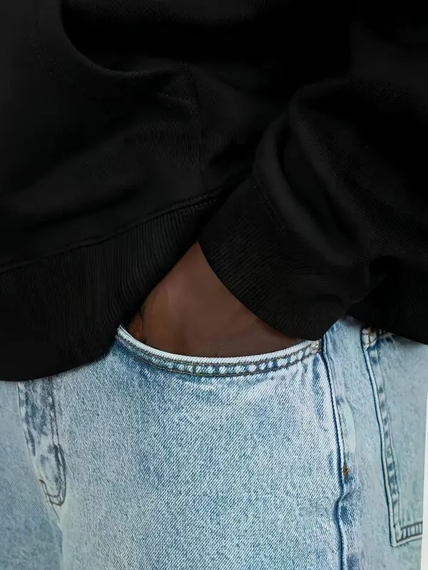 PATTA Embroidered Logo Jeans