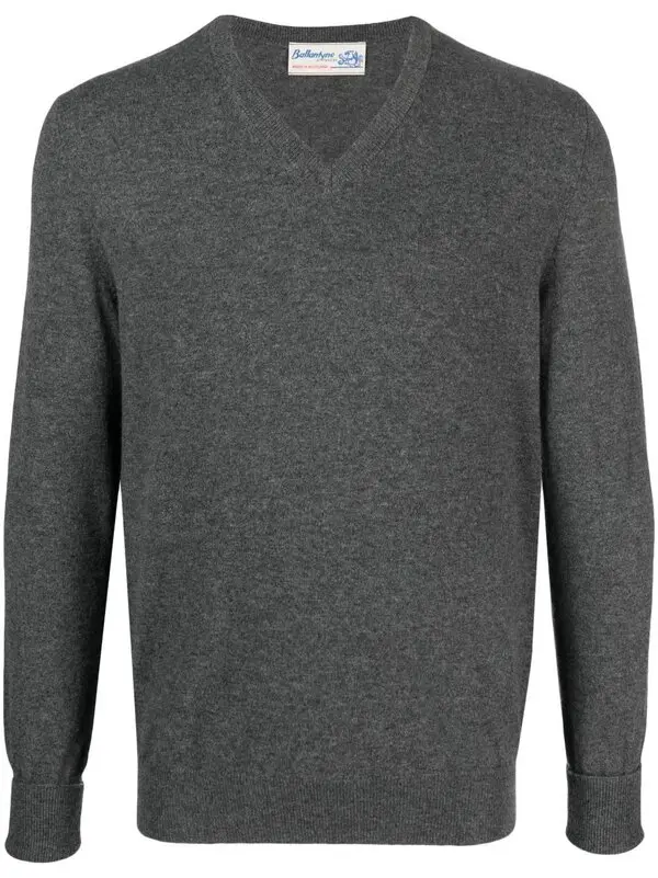 BALLANTYNE V-neck Cashmere Jumper
