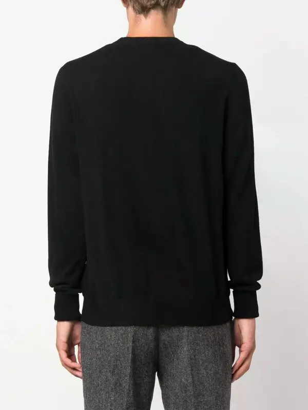 BALLANTYNE Long-sleeved Cashmere Jumper