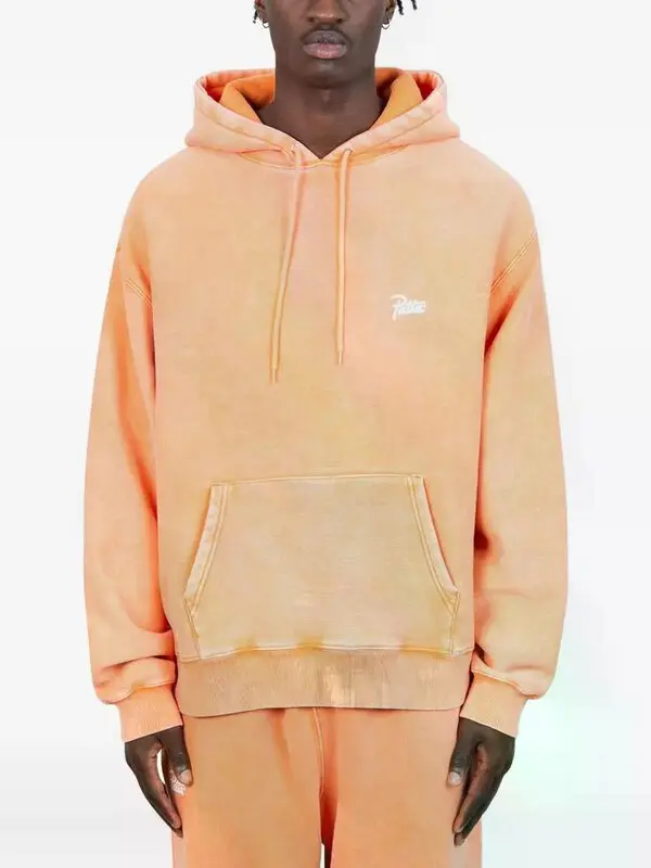 PATTA Washed Zip-up Hoodie