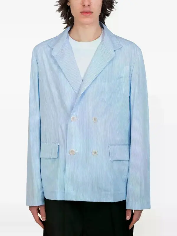 Sacai Pinstripe Double-breasted Blazer