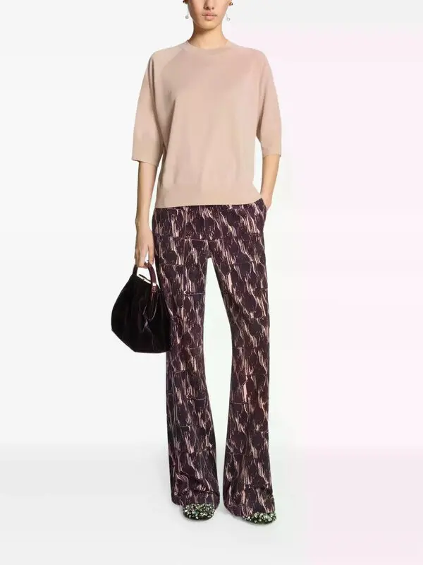 Dries Van Noten Raglan-sleeve Sweater - Neutrals