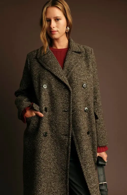 Deluc Cameron Herringbone Coat