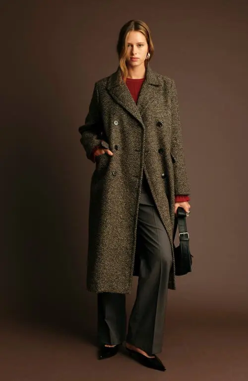 Deluc Cameron Herringbone Coat