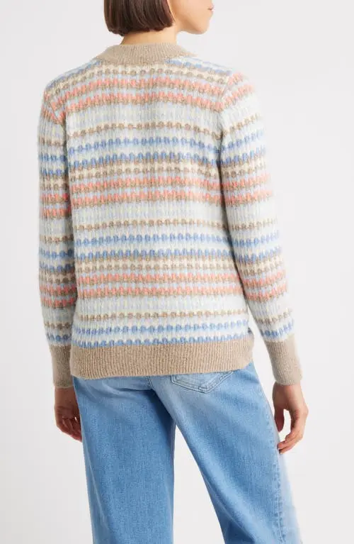 HATLEY Striped Crewneck Sweater