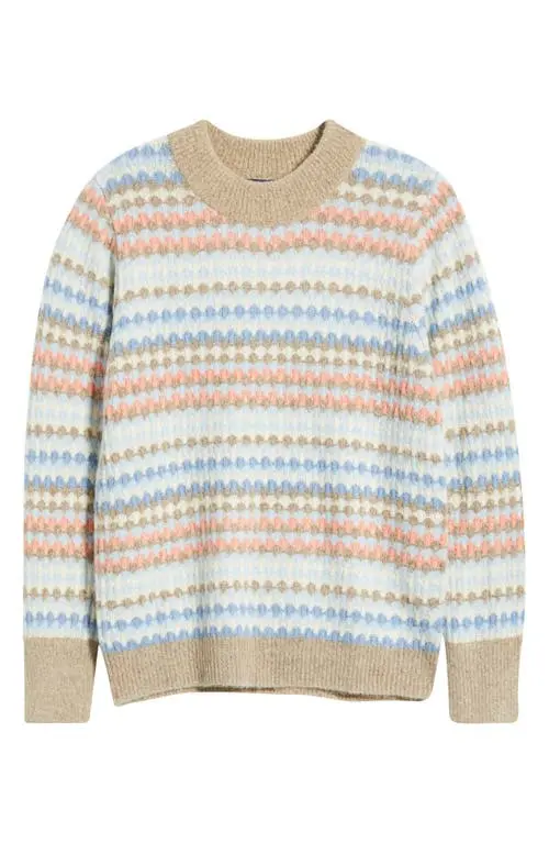 HATLEY Striped Crewneck Sweater