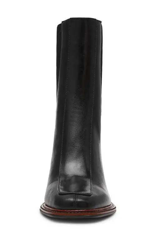 Steve Madden Downtown Chelsea Boot - Black Leather