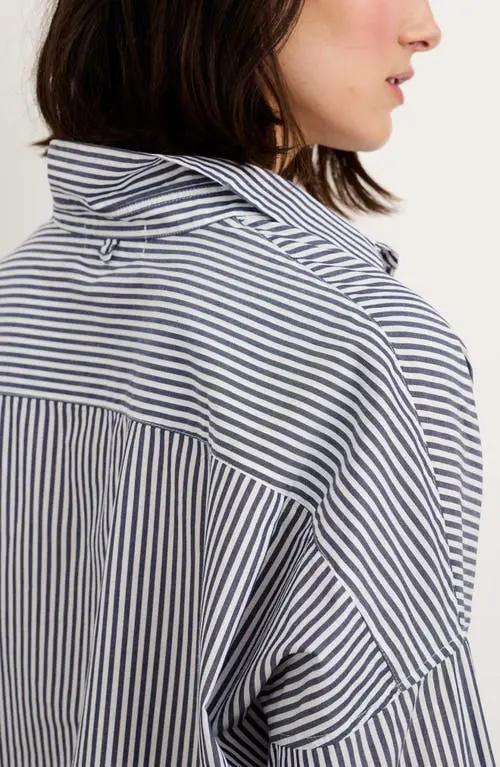 ALEX MILL Stripe Cotton Button-up Shirt