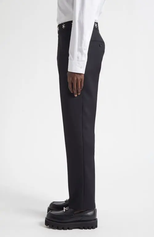 Alexander McQueen Studded Cigarette Pants