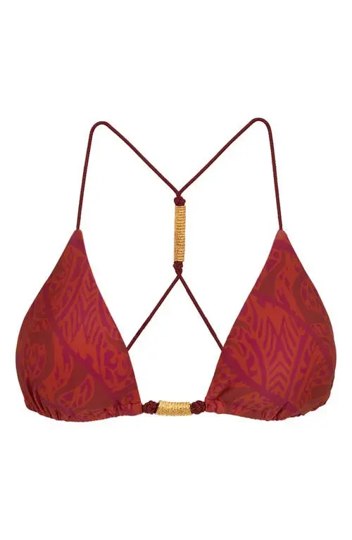 VIX PAULA HERMANNY Musique Stacy T-back Bikini Top