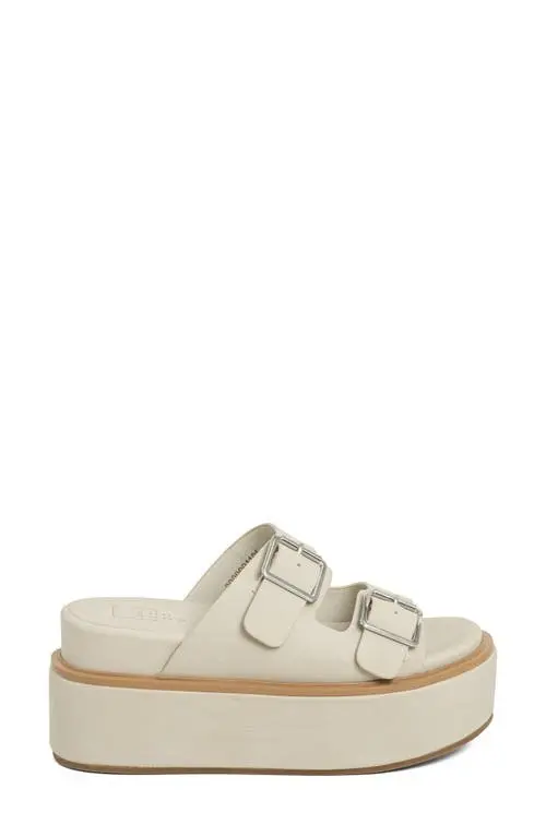 SHU SHOP Lucinda Platform Slide Sandal - Stone