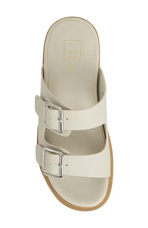 SHU SHOP Lucinda Platform Slide Sandal - Stone