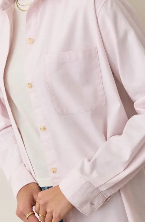 Marine Layer Relaxed Button-up Shirt - Lilas