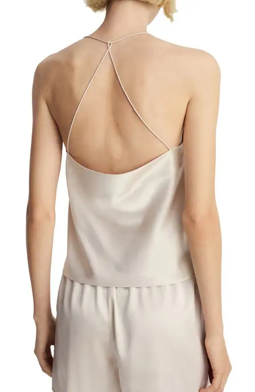 Mango Stretch Silk Pajama Camisole