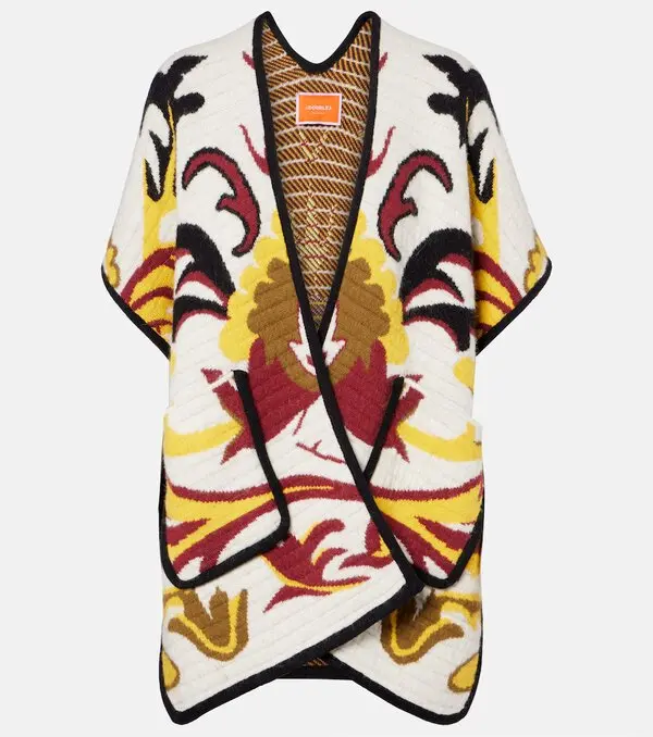 La DoubleJ In My Power Patterned Cape - Multicoloured