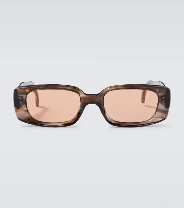 Our Legacy Samhain Rectangular Sunglasses - Brown