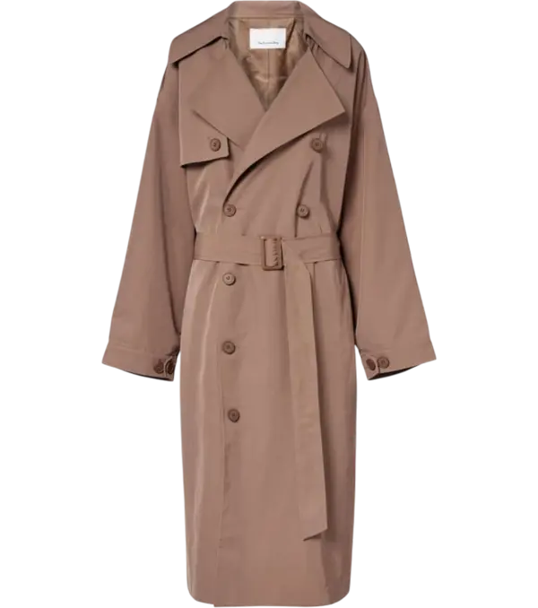 THE FRANKIE SHOP Mavis Trench Coat - Beige