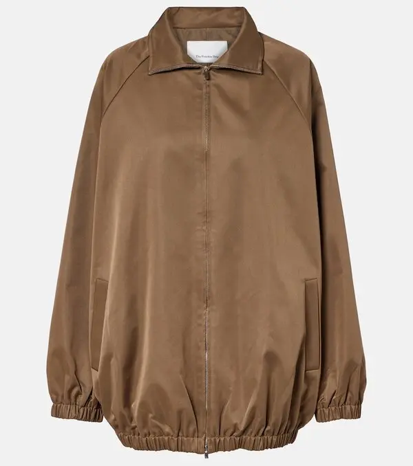 THE FRANKIE SHOP Baxter Oversized Blouson - Brown