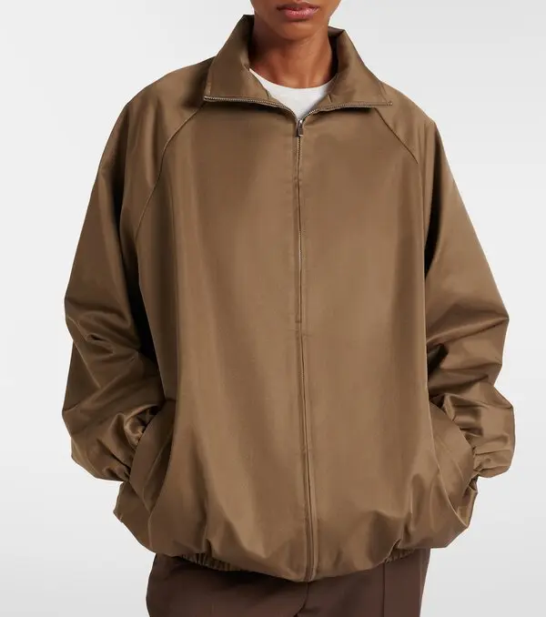 THE FRANKIE SHOP Baxter Oversized Blouson - Brown